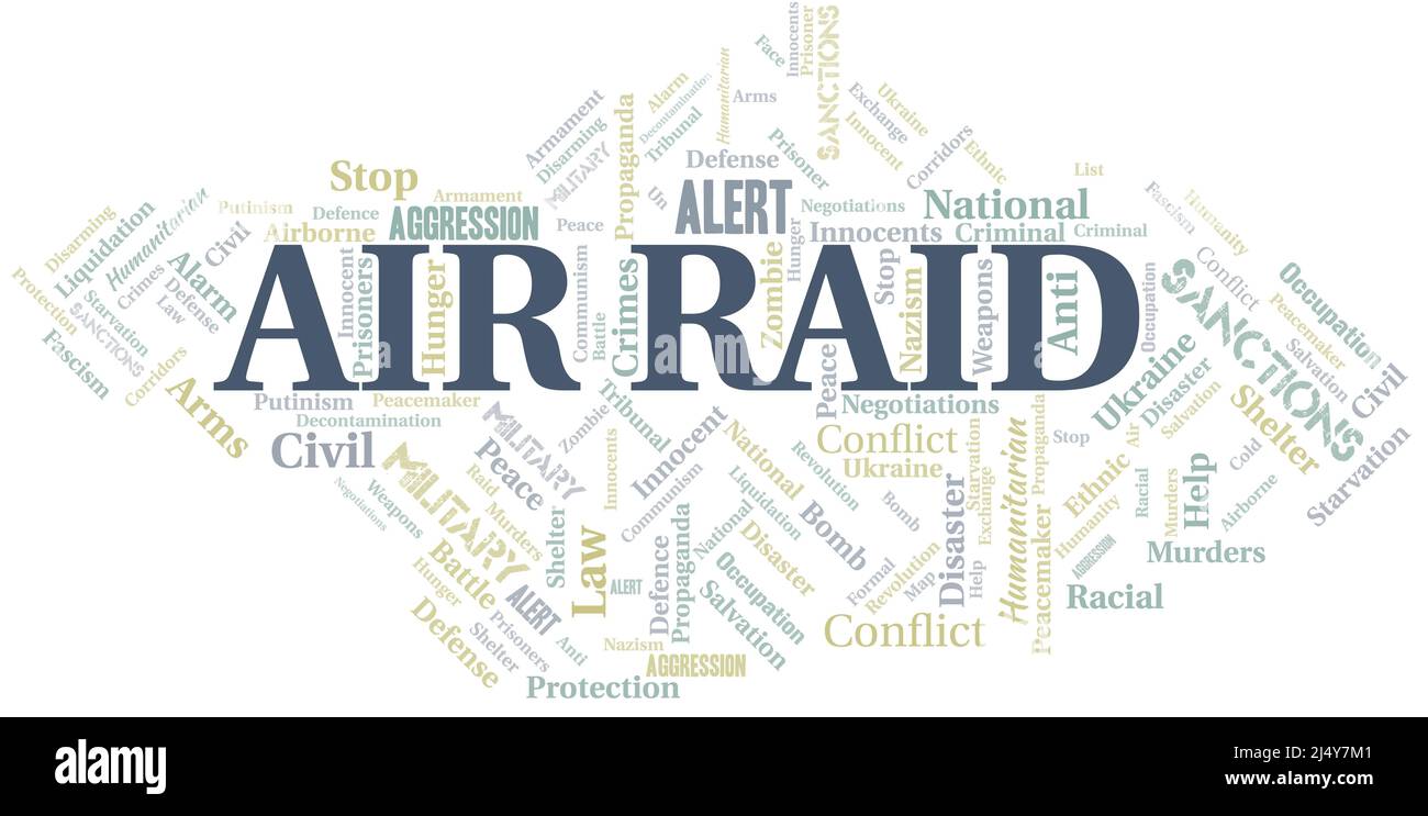 Air raid Stock Vector Images - Alamy