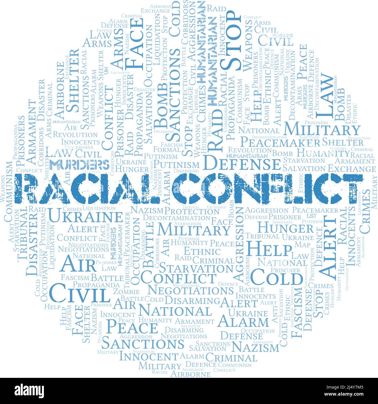 Racial conflict Stock Vector Images - Alamy