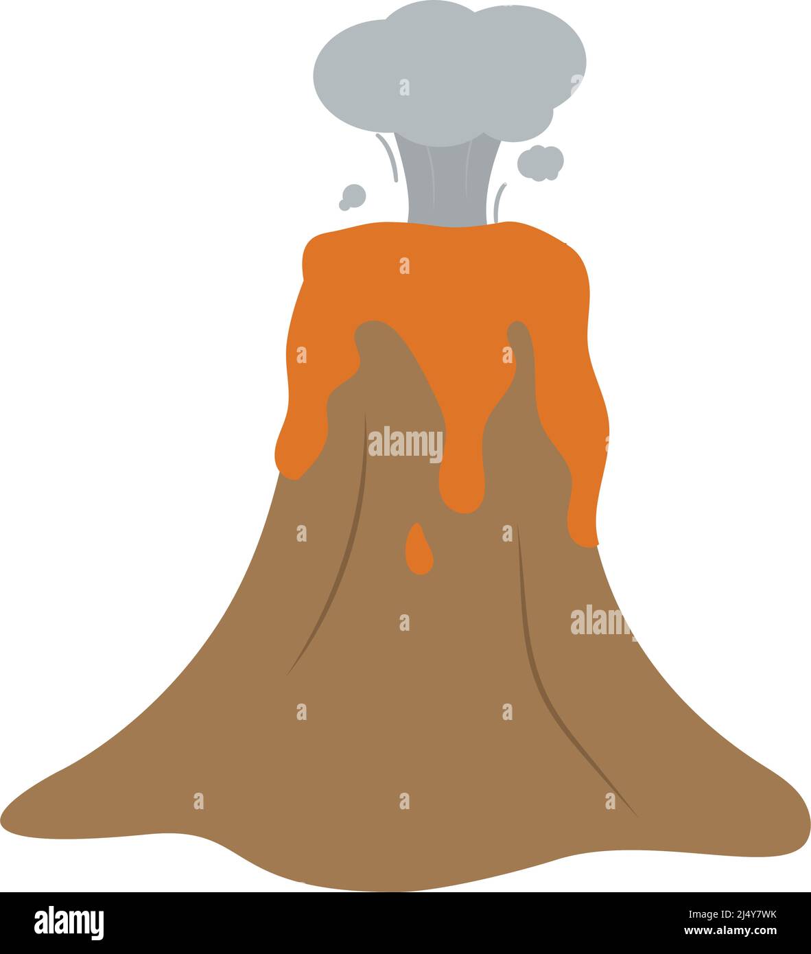 eruption of volcano Stock Vector Image & Art - Alamy