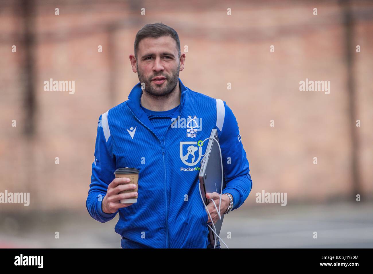 Steve Cook #27 of Nottingham Forest arrives at The City Ground Stock ...