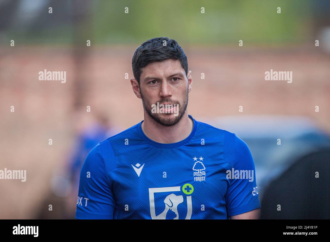 Scott McKenna #26 of Nottingham Forest arrives at The City Ground Stock ...