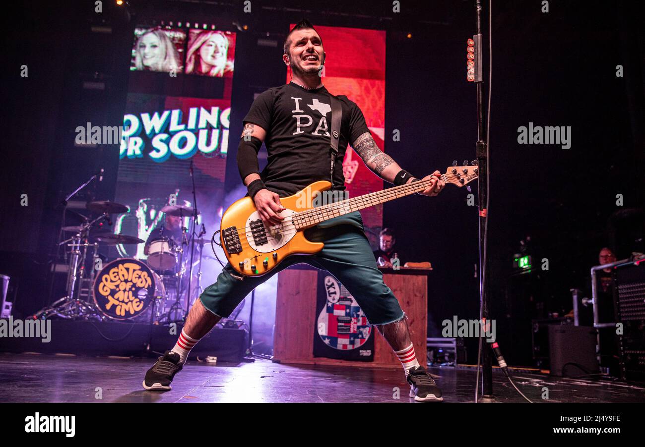 Bowling for Soup performing at the O2 Academy Bournemouth 17.04.2022 ...
