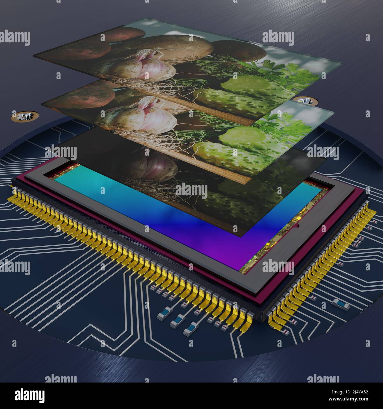 HDR photography principle explanation - normal, overexposed and ...