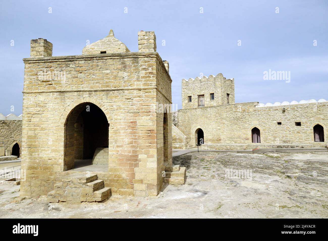 Atashgah Zoroastrian Fire Temple, Baku, Bakı, Absheron Peninsula ...