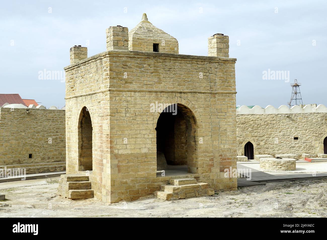 Atashgah Zoroastrian Fire Temple, Baku, Bakı, Absheron Peninsula ...