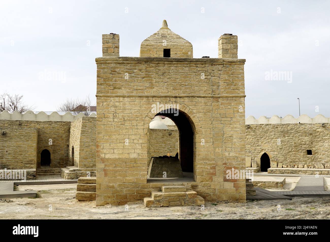 Atashgah Zoroastrian Fire Temple, Baku, Bakı, Absheron Peninsula ...