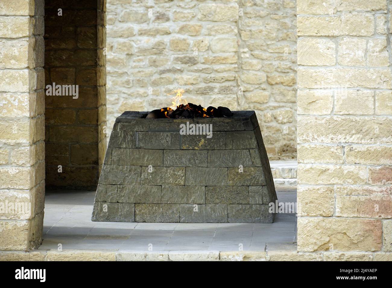 Atashgah Zoroastrian Fire Temple, Baku, Bakı, Absheron Peninsula ...