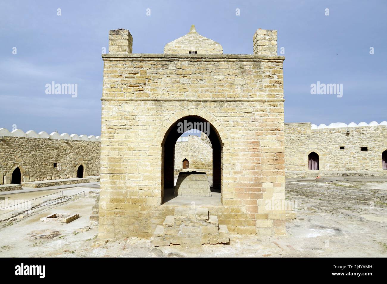 Atashgah Zoroastrian Fire Temple, Baku, Bakı, Absheron Peninsula ...