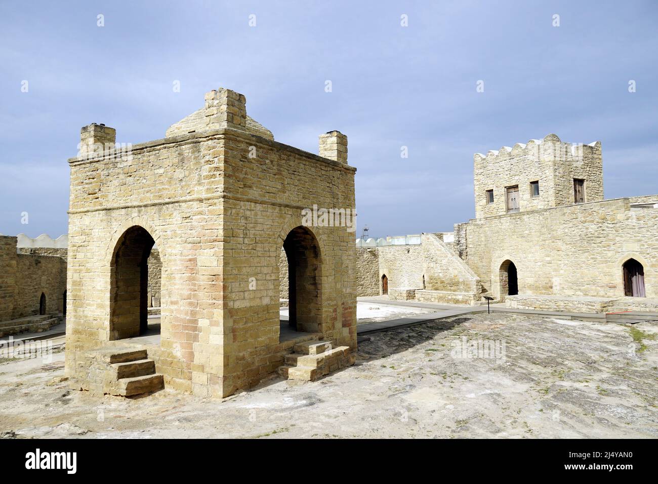 Atashgah Zoroastrian Fire Temple, Baku, Bakı, Absheron Peninsula ...