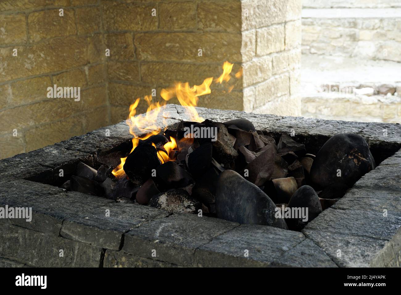 Atashgah Zoroastrian Fire Temple, Baku, Bakı, Absheron Peninsula ...