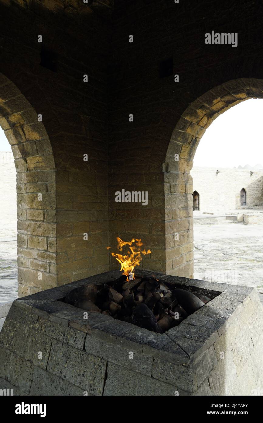 Atashgah Zoroastrian Fire Temple, Baku, Bakı, Absheron Peninsula ...