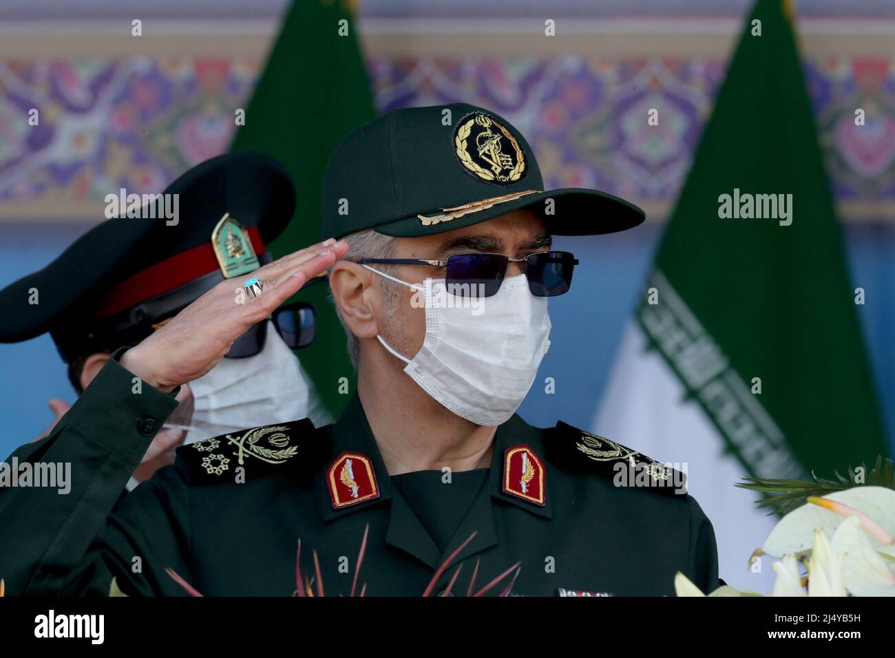 Tehran, Tehran, Iran. 18th Apr, 2022. A handout picture provided by the ...