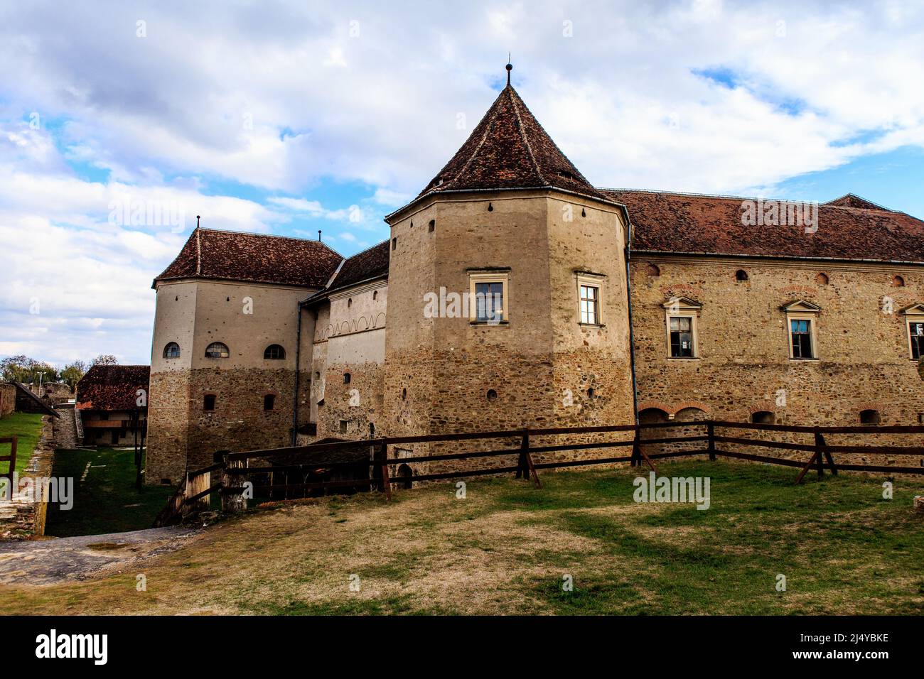 Fagaras Citadel in Fagaras, Brasov County (Romania) - a historical ...