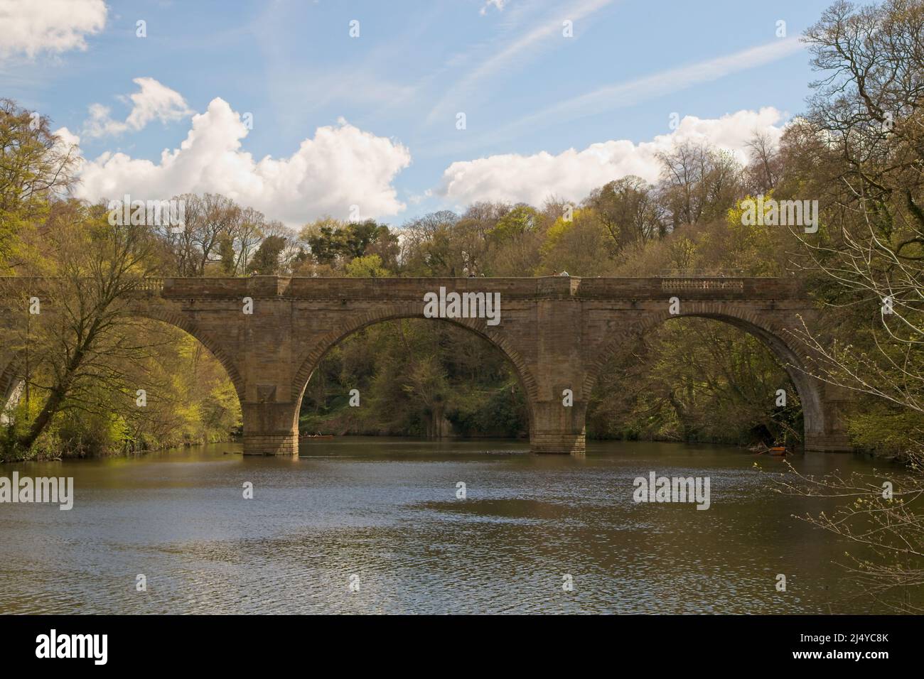 Prebends Bridge, along with Framwellgate and Elvet bridges, is one of ...