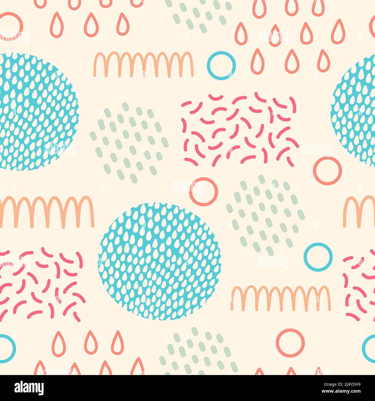 Abstract Seamless Pattern And Art Geometric Vector Stock Vector Image