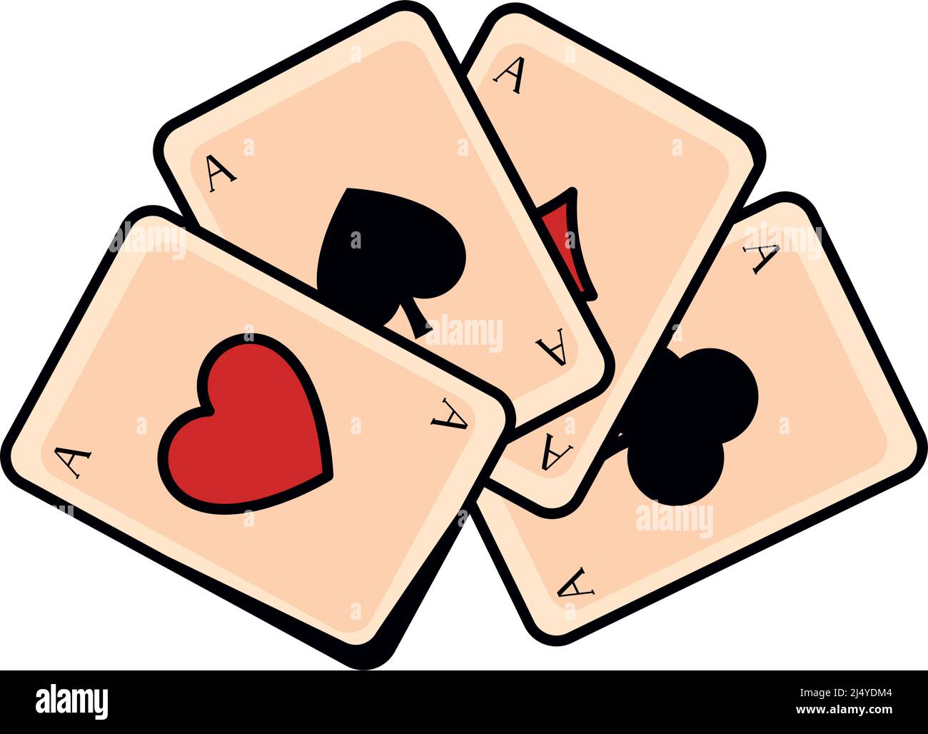 gambling cards design Stock Vector Image & Art - Alamy
