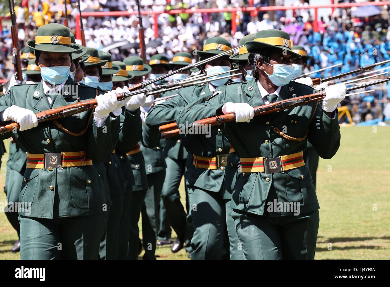 Zimbabwe independence celebrations hi-res stock photography and images ...