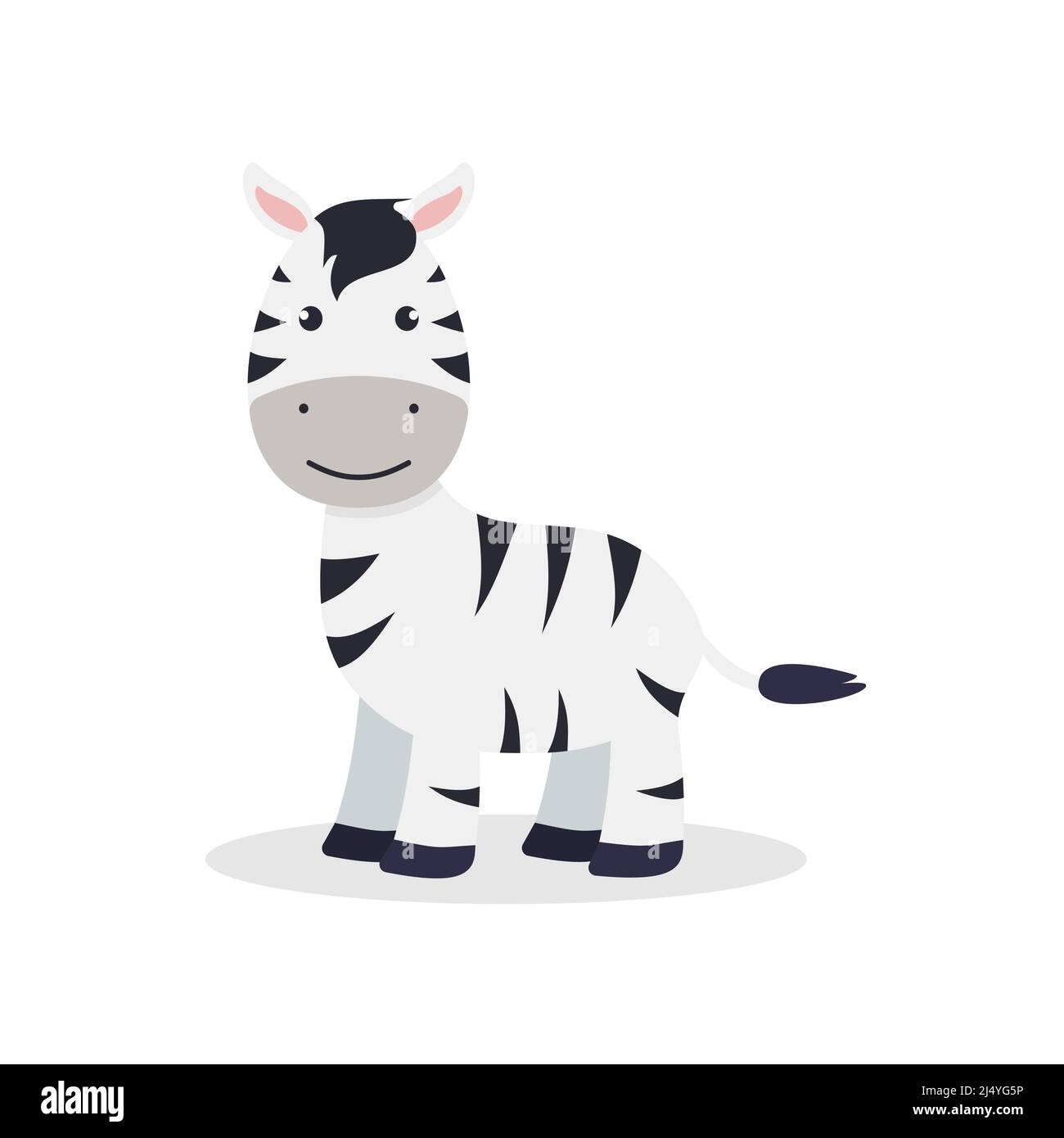 Clipart Cute Zebra Cute Vector Illustration Of A Zebra For Toddlers