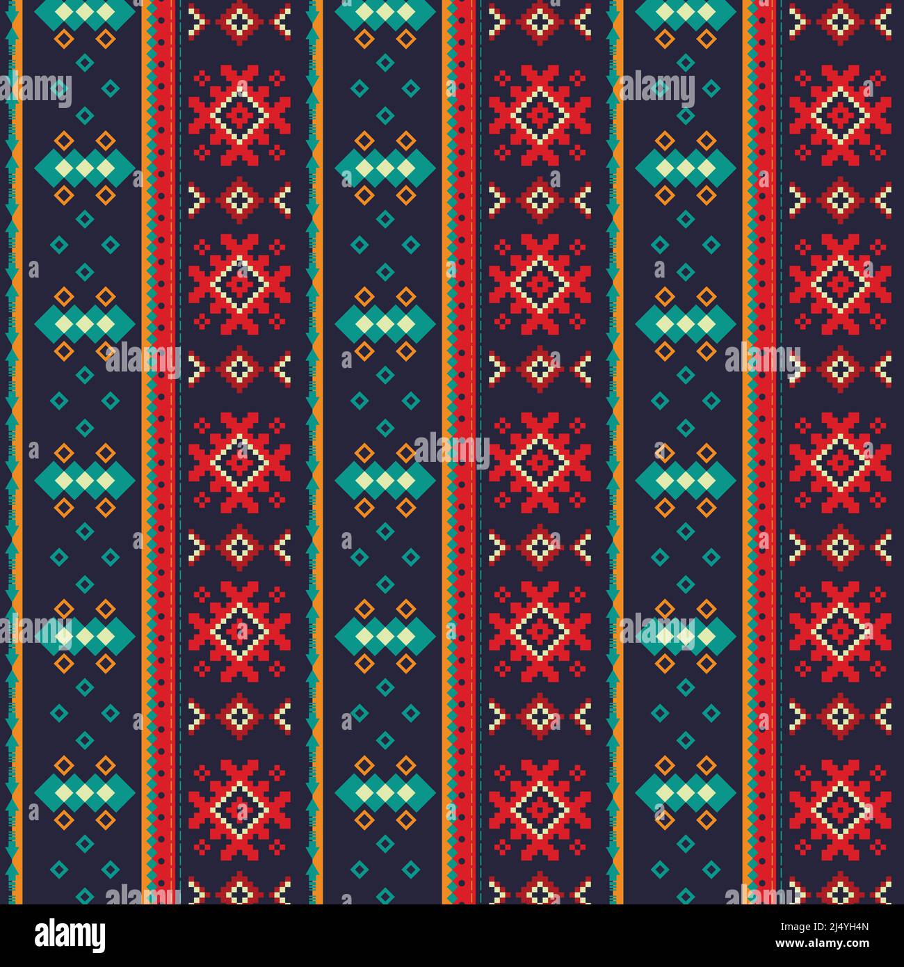 Abstract dark national squares design pattern Stock Vector Image & Art ...