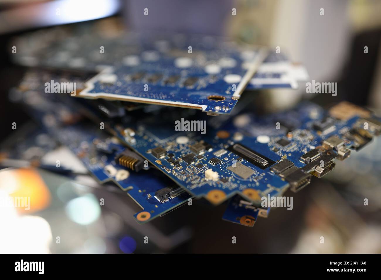 Electronic assembly system for processing and processing raw materials ...