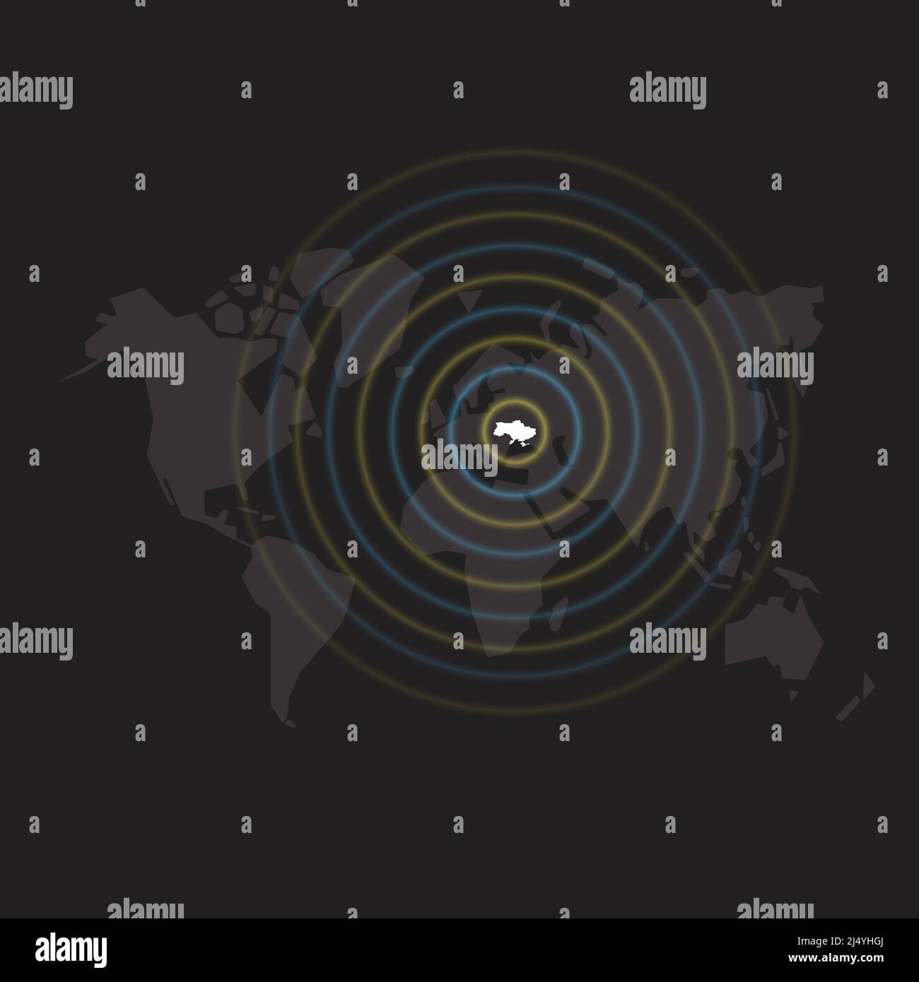World war map illustration Stock Vector Images - Alamy