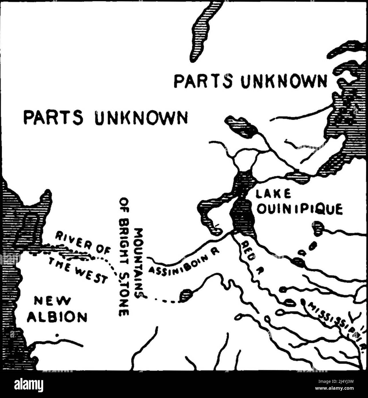 Map of albion hi-res stock photography and images - Alamy