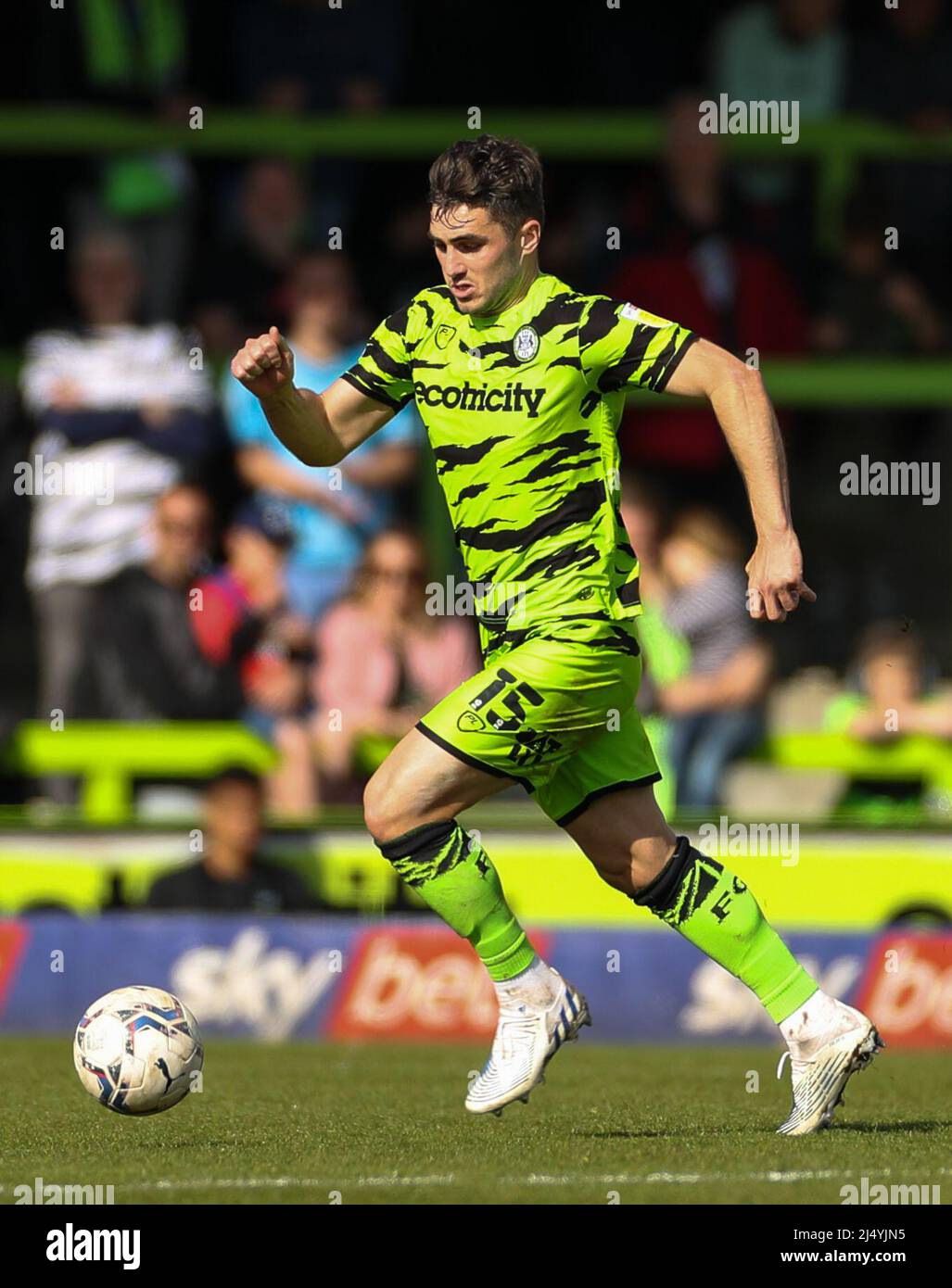 Forest Green Rovers' Jordan Moore-Taylor during the Sky Bet League Two ...