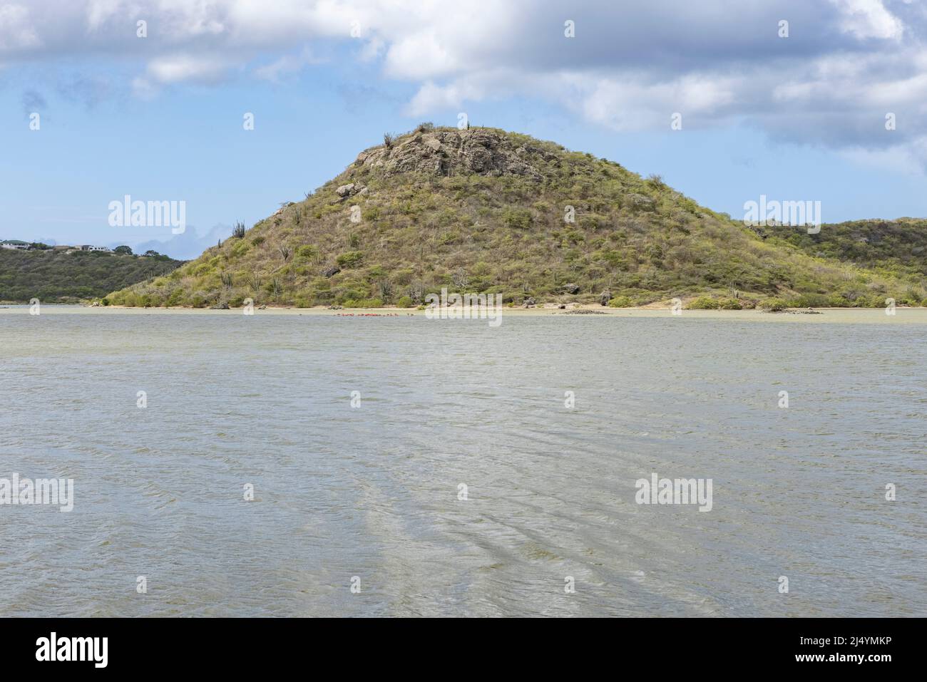 Salina Sint Michiel on the Caribbean island Curacao Stock Photo - Alamy