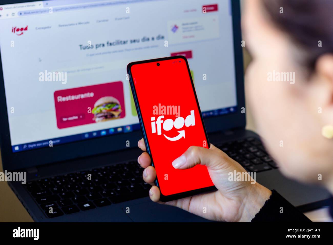 Ifood brazil hi-res stock photography and images - Alamy