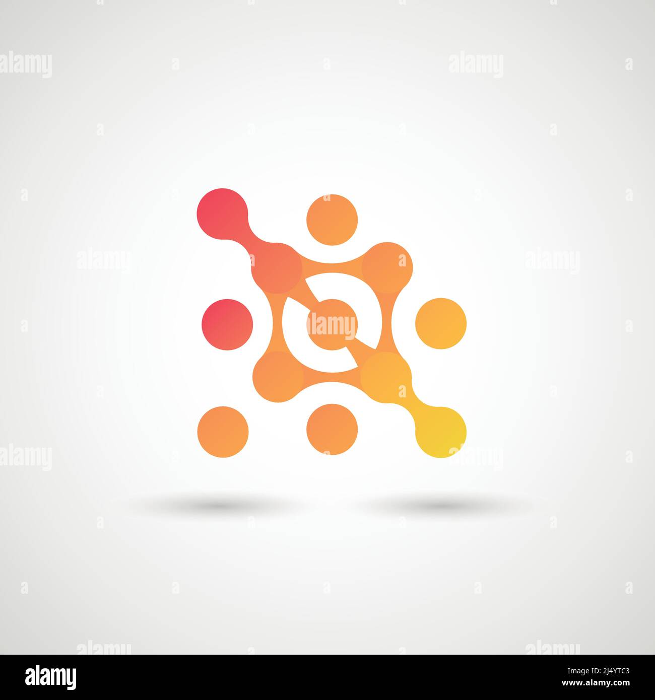 Vector element isolated shape. Connection graphic icon Stock Vector ...