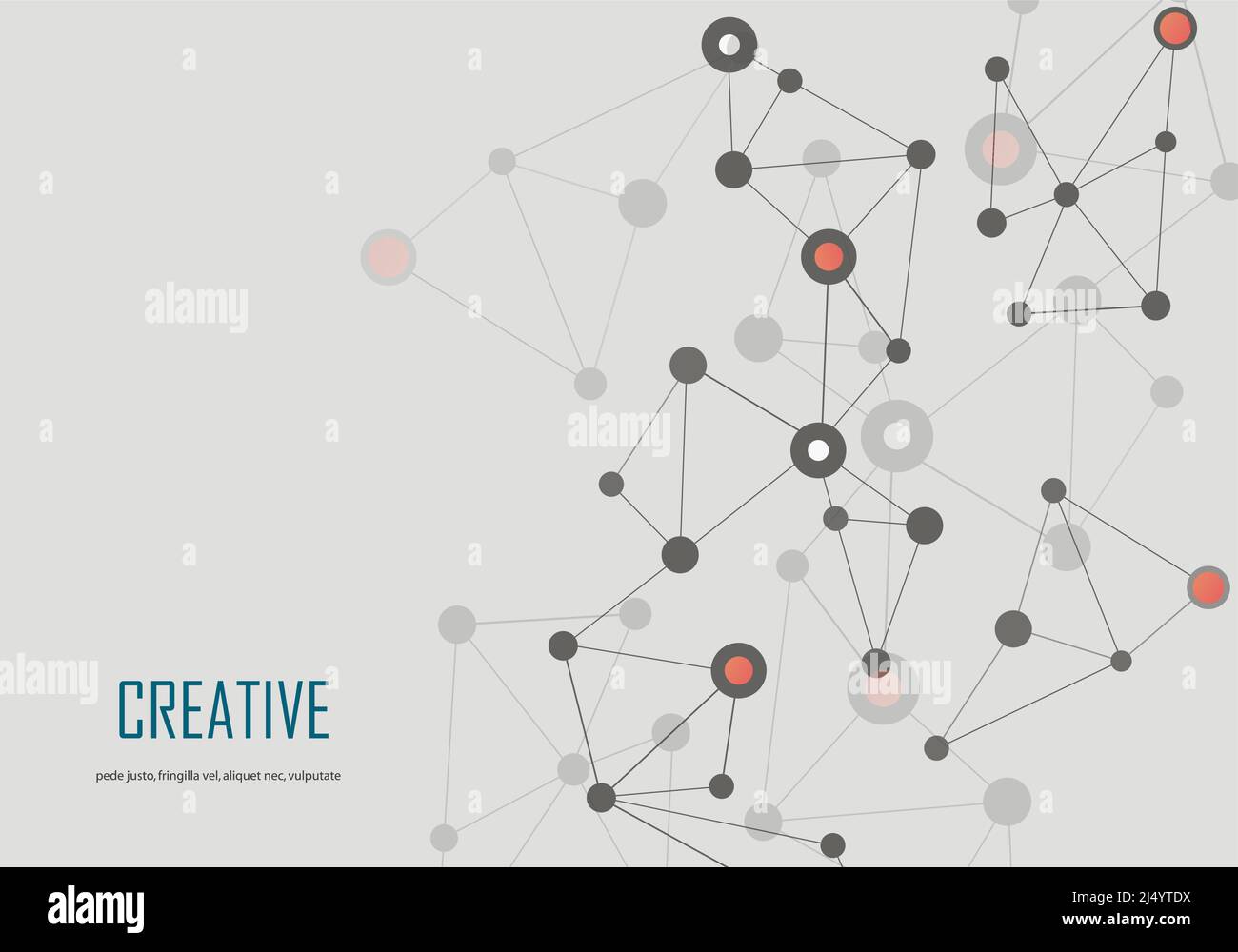 Abstract technology background. Vector triangle structure illustration ...