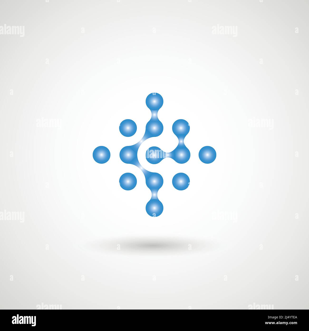 Vector element isolated shape. Biology scientific sign. Energy ...