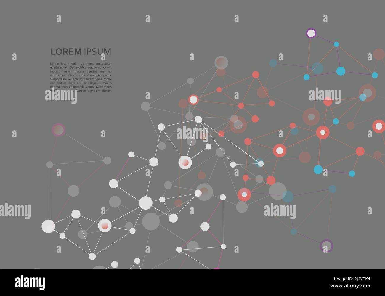 Molecule And Communication Background Stock Vector Image And Art Alamy
