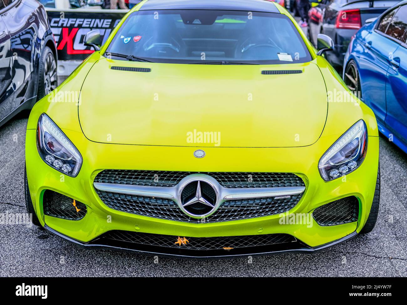 ATLANTA, GEORGIA - December 5, 2021: Caffeine and Octane is a ...