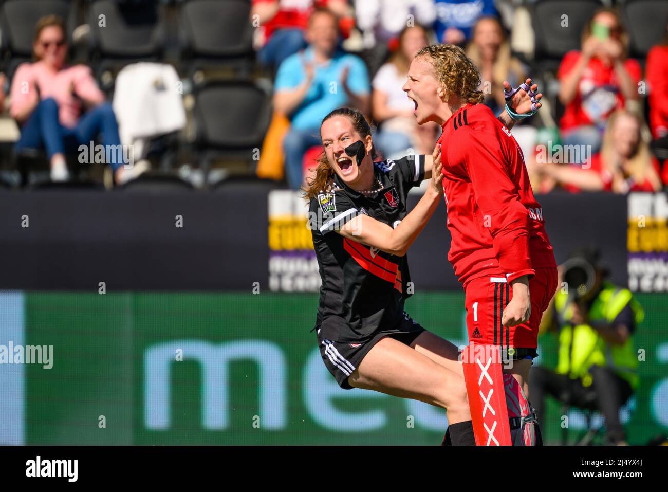 AMSTELVEEN, 18-04-2022, Wagener Stadion, Euro Hockey League 2022 ...