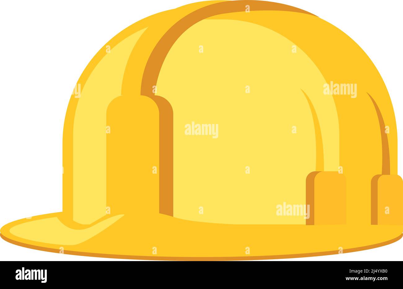 yellow safety helmet Stock Vector Image & Art - Alamy