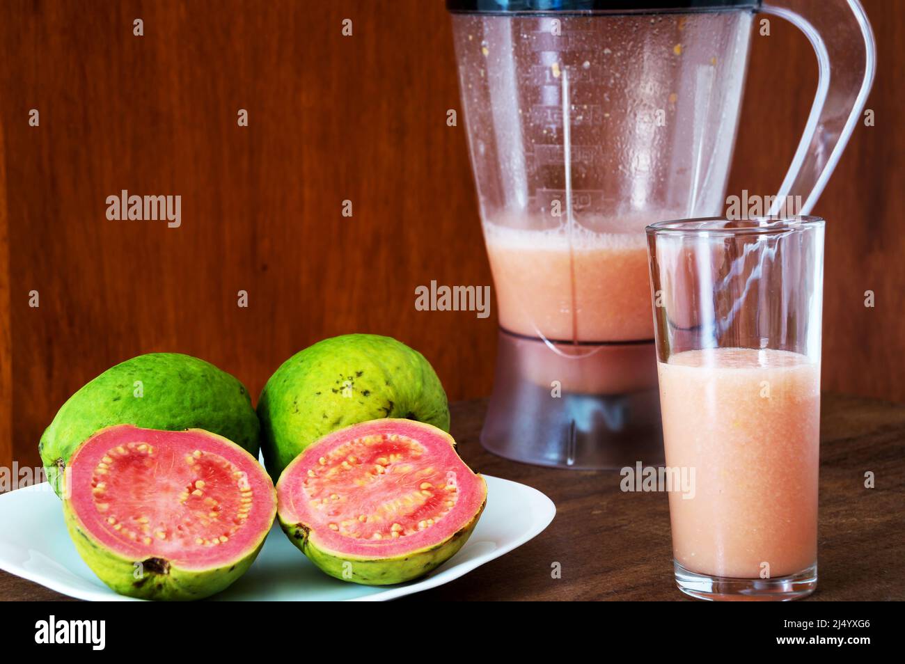 Inside green guava hi-res stock photography and images - Alamy