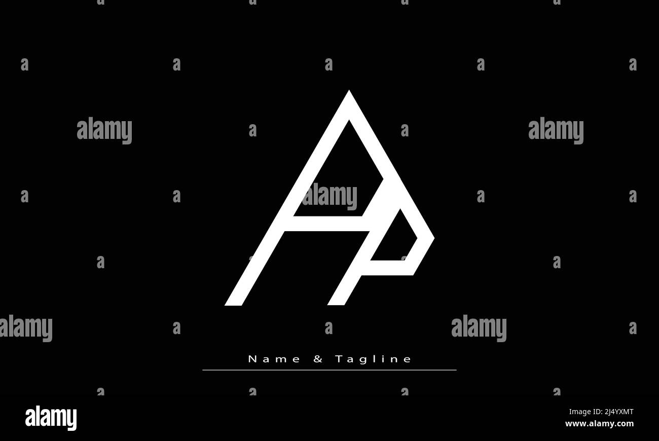 Alphabet Letters Initials Monogram Logo Pp Stock Vector Image And Art Alamy