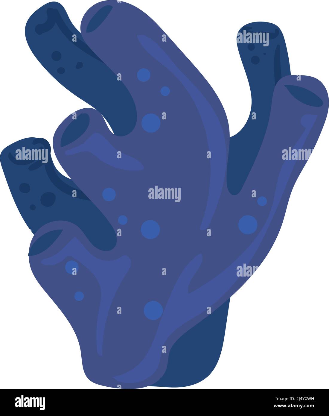 blue coral design Stock Vector Image & Art - Alamy