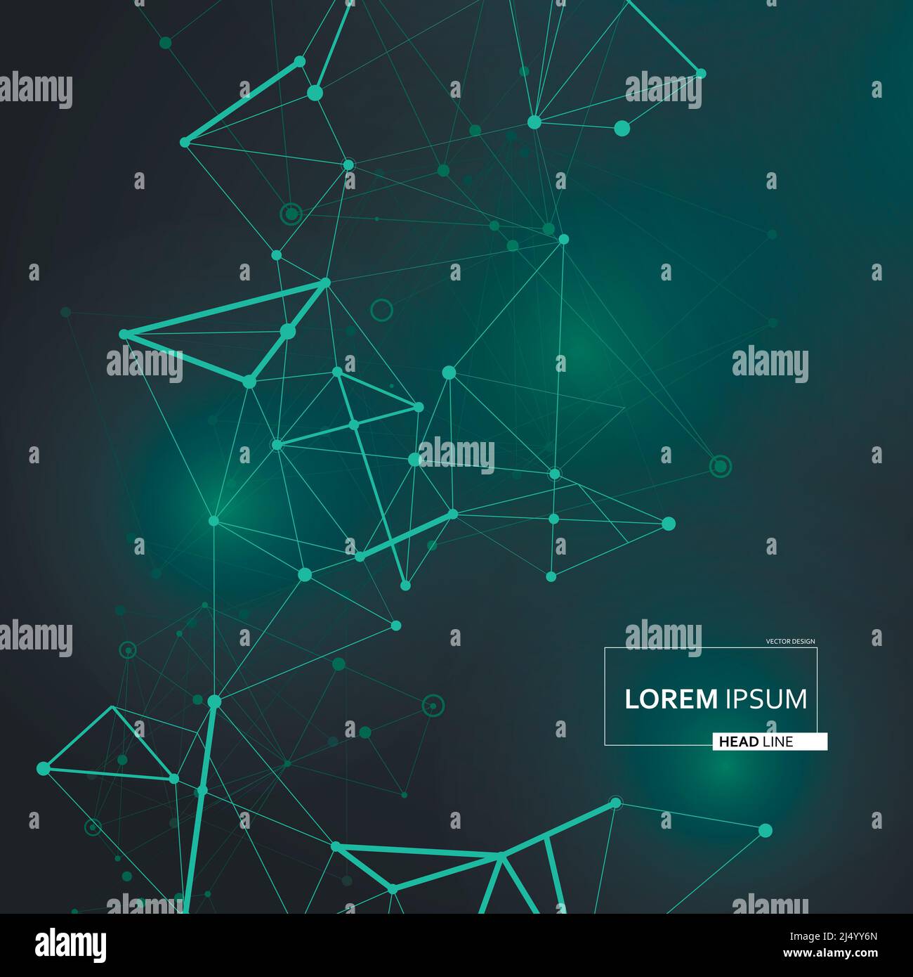 Connect lines in modern style. Communication symbol background. Vector abstract design ...