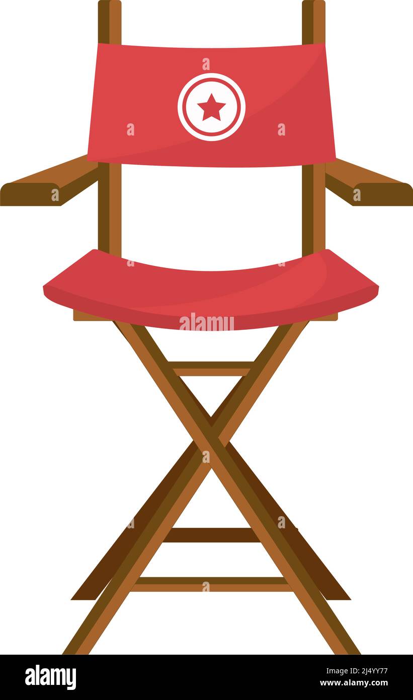 red director chair Stock Vector Image & Art - Alamy