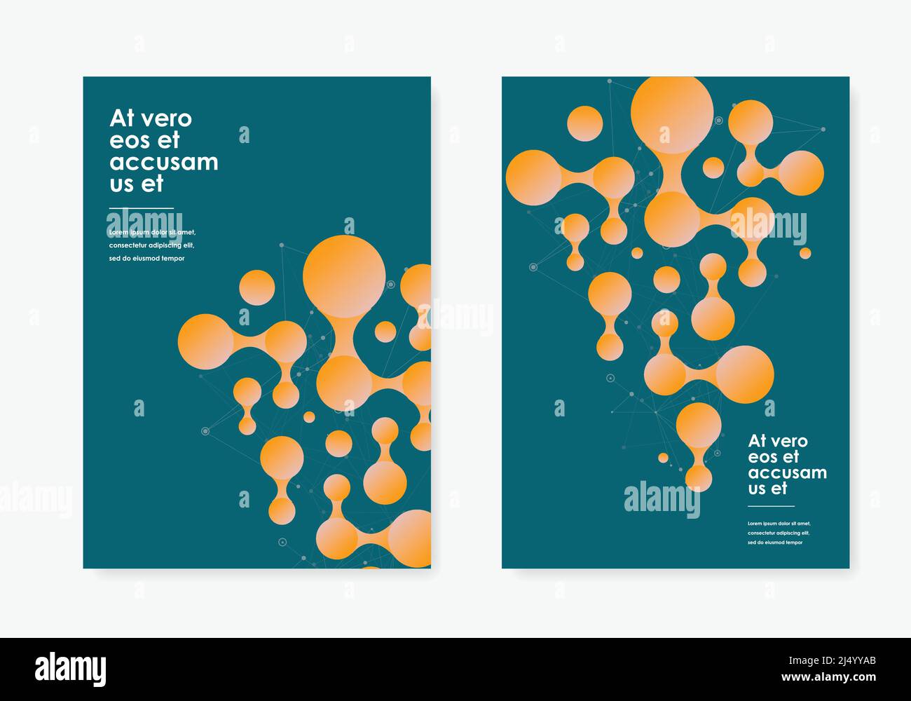 Vector collection for concept design. Connect circles background design ...