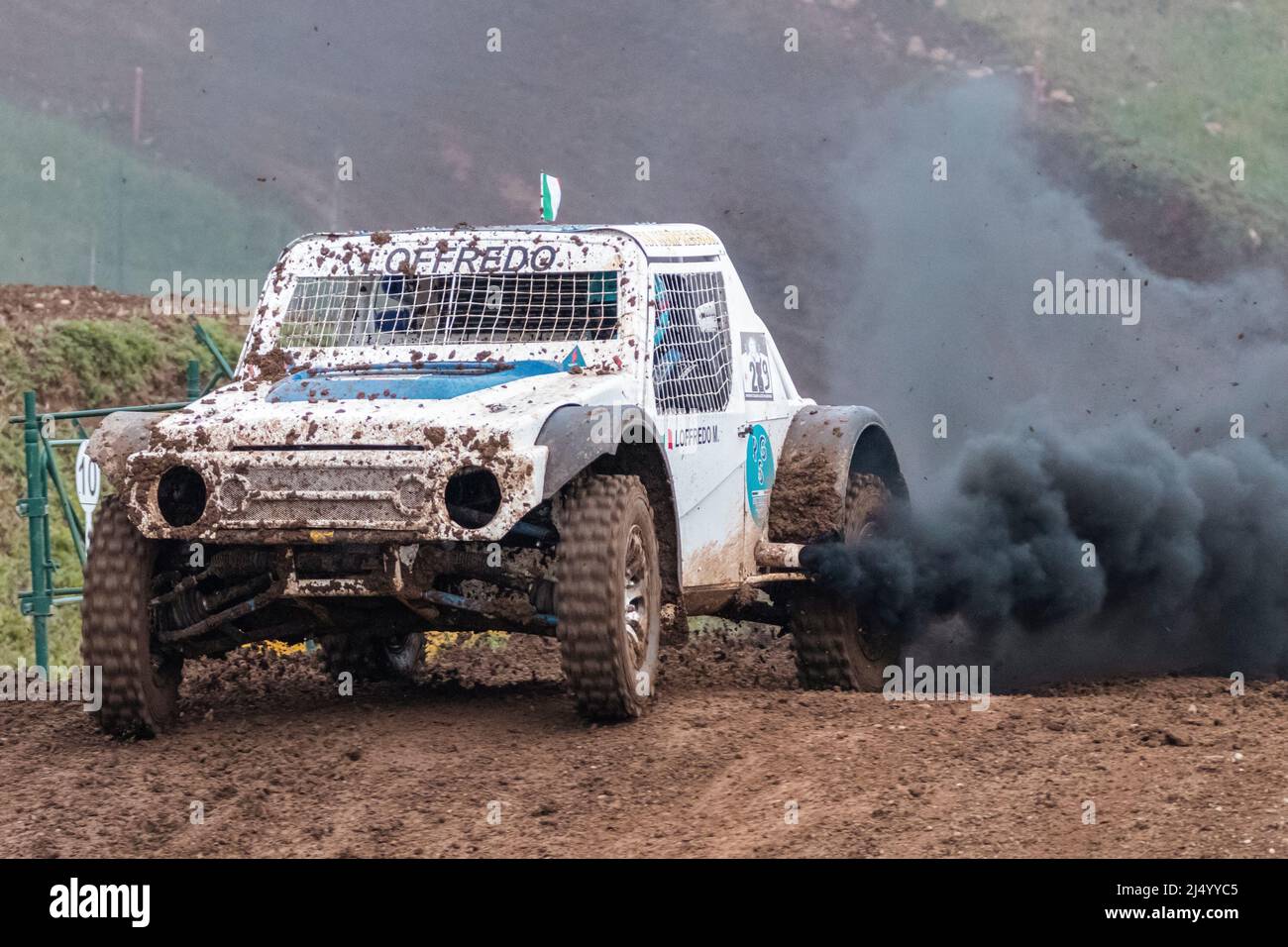 2022 Italian Off-road Speed Championship: racing car in Malpensa, Italy ...