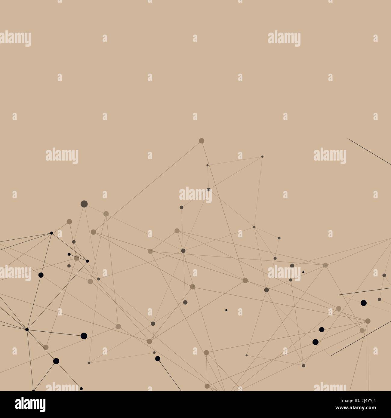 Geometric dots texture. Technology network vector illustration. Social ...