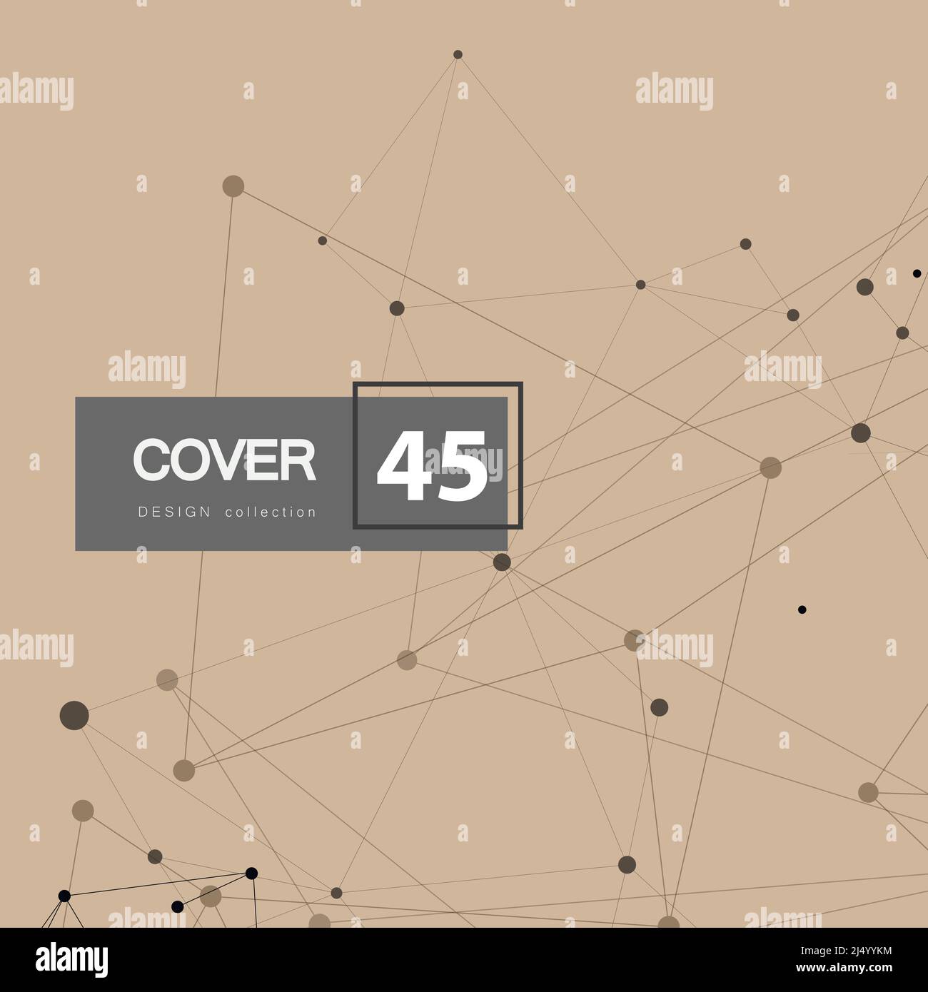 Geometric dots texture. Technology network vector illustration. Social ...