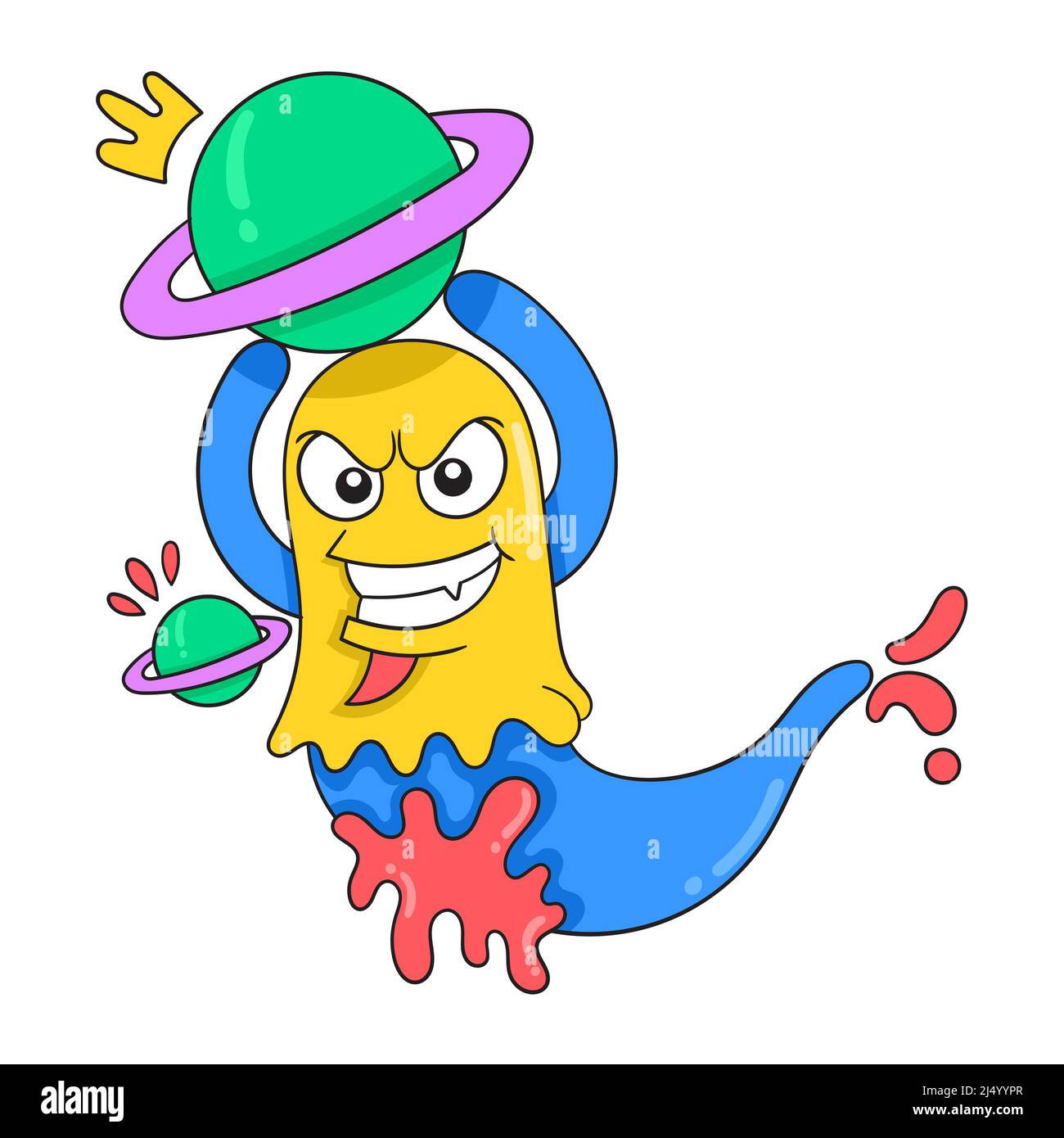 Here be monsters Cut Out Stock Images & Pictures - Alamy