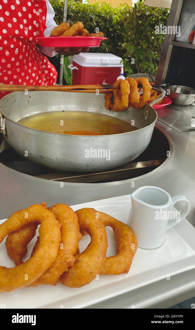 Picarones peru hi-res stock photography and images - Alamy