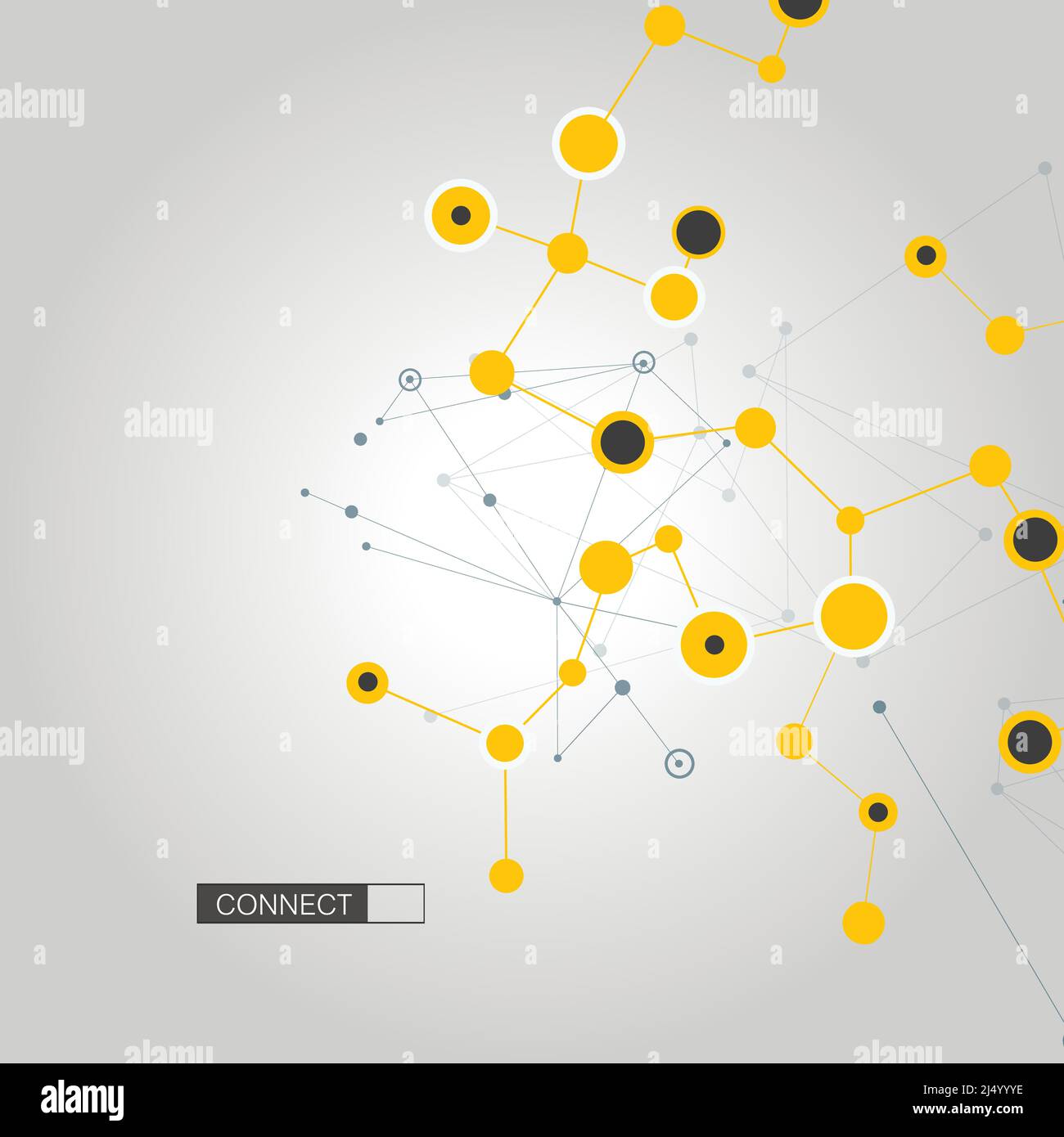 Connect element vector. Vector banner template. Modern background ...