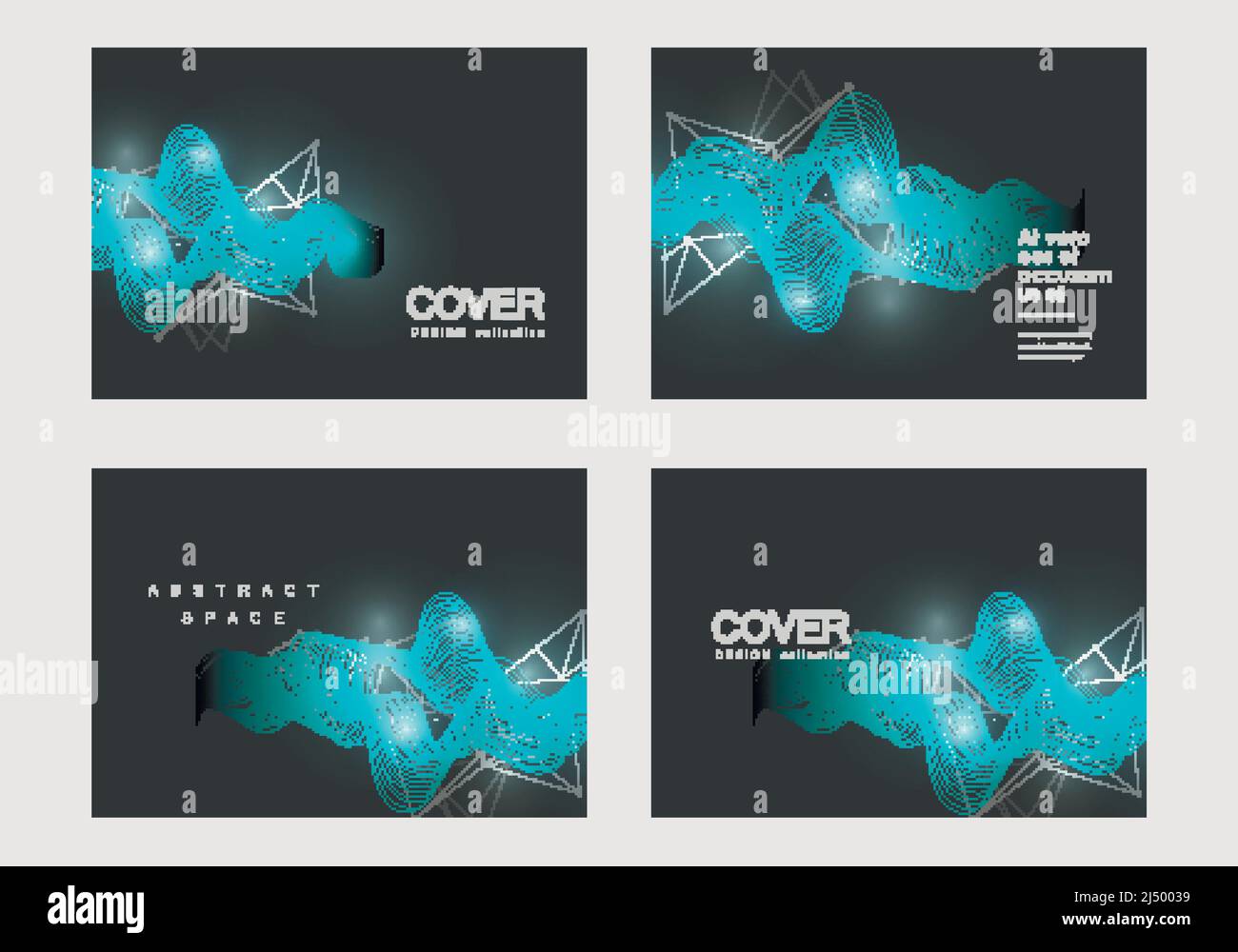 Vector smoke. Cover design template. Presentation modern background ...