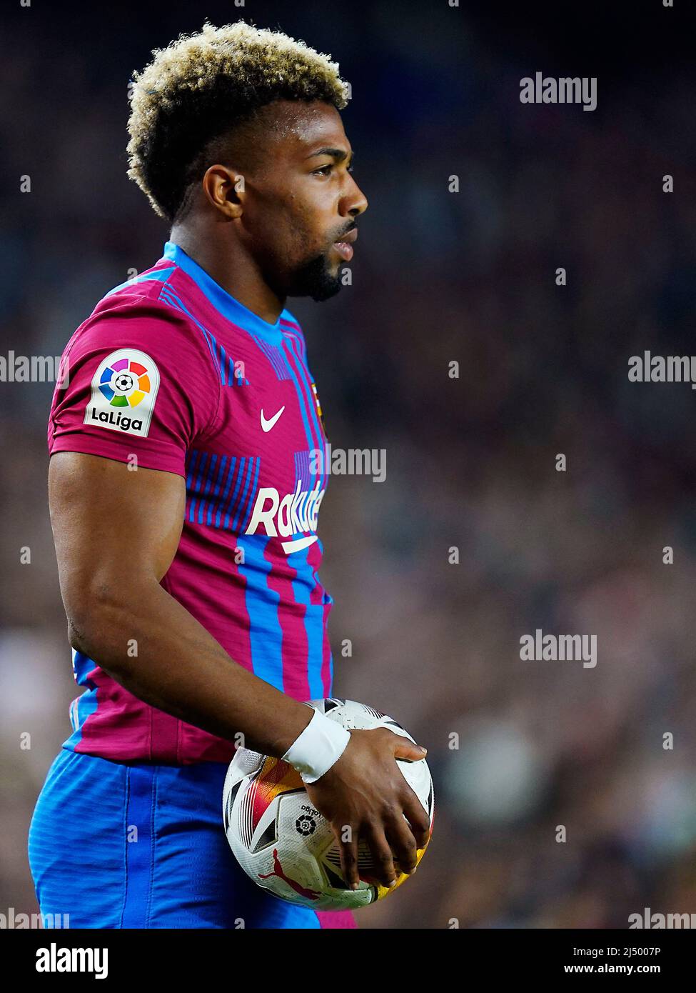 Adama Traore of FC Barcelona during the La Liga match between FC ...